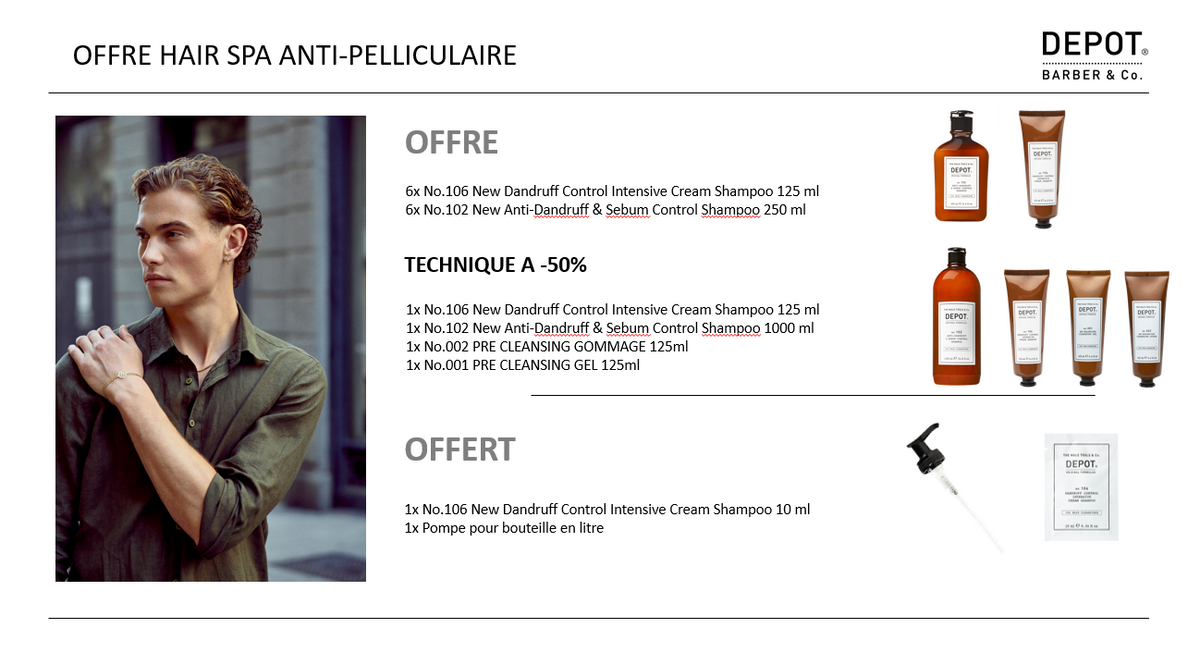 DEPOT - OFFRE HAIR SPA ANTI-PELLICULAIRE 2026 – THE GOOD VIBES CONCEPT
